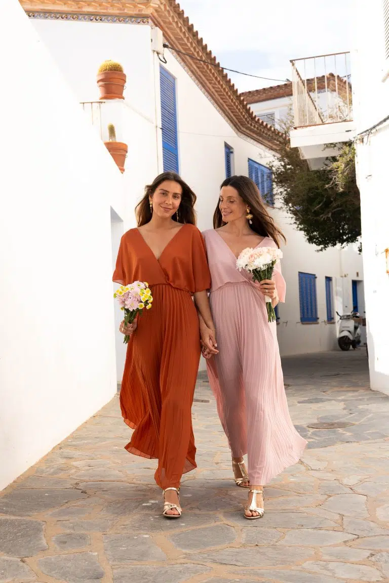 Robe Margaux terracotta | Sahomashop